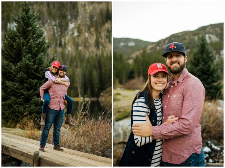 Officers Gulch Engagement Photos Colorado | Amanda + John
