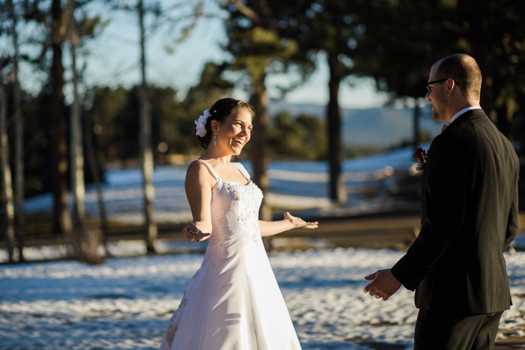 Hiwan Golf Club Wedding Photos | NYE Evergreen Colorado Wedding