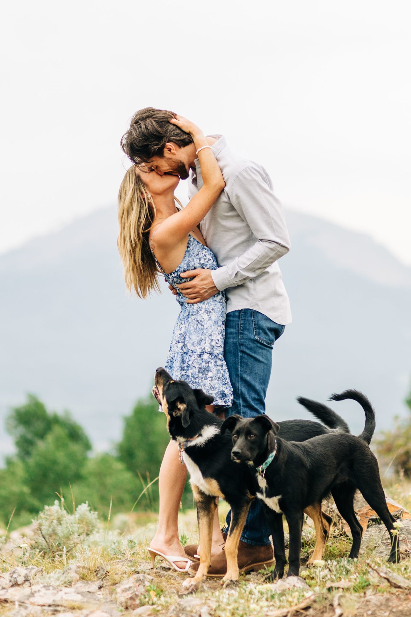 Lake Dillon Engagement Photos | Brandy + Elliott