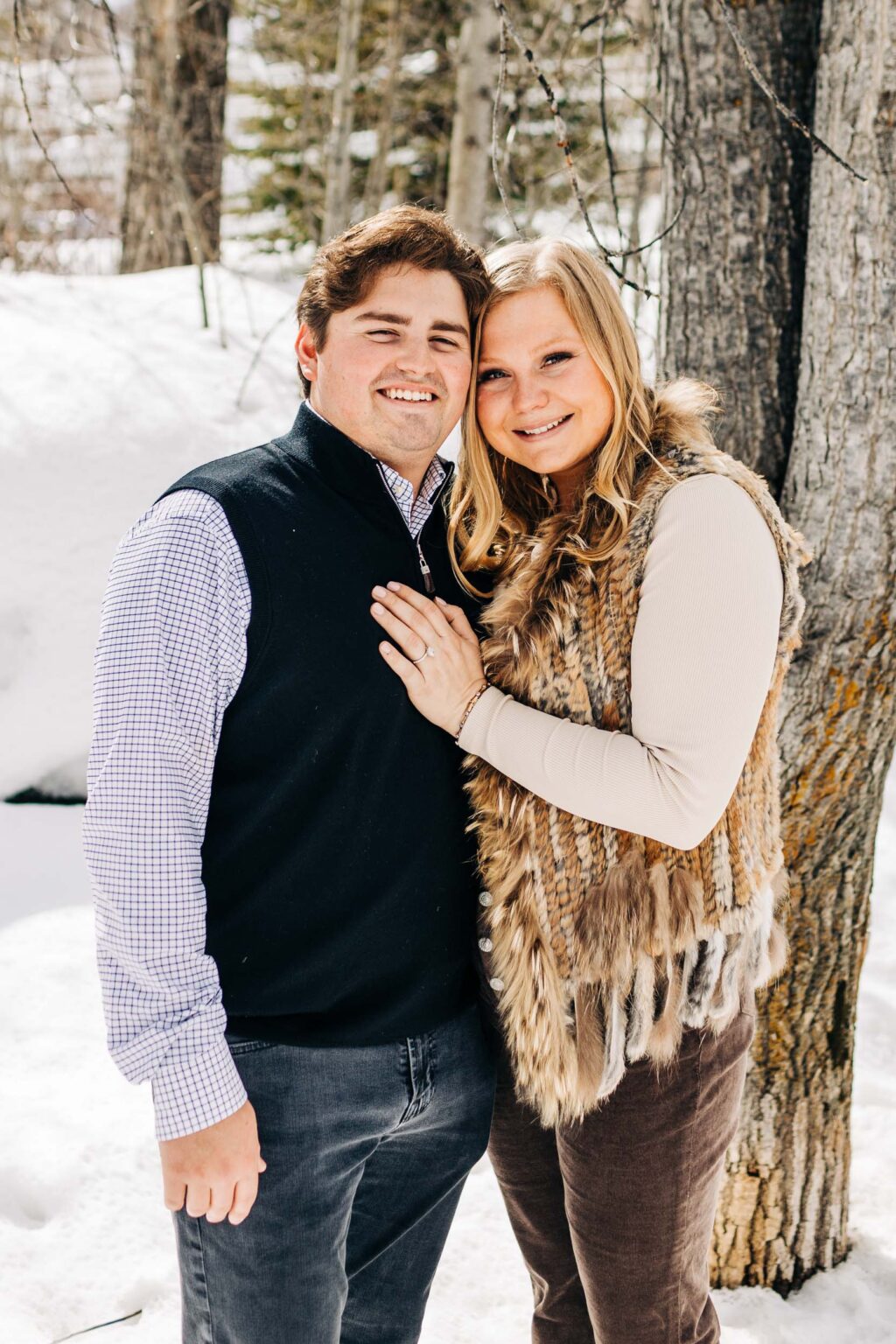 Aspen Proposal and Engagement Photos | Hailey + Trey